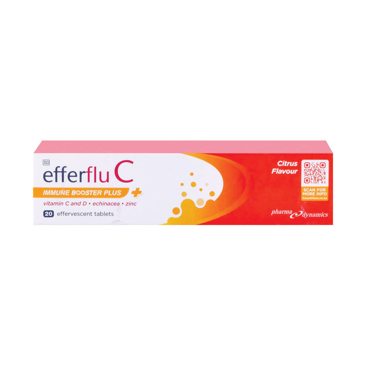 Efferflu C Immune Booster Plus 20 Effervescent Tablets - Med365