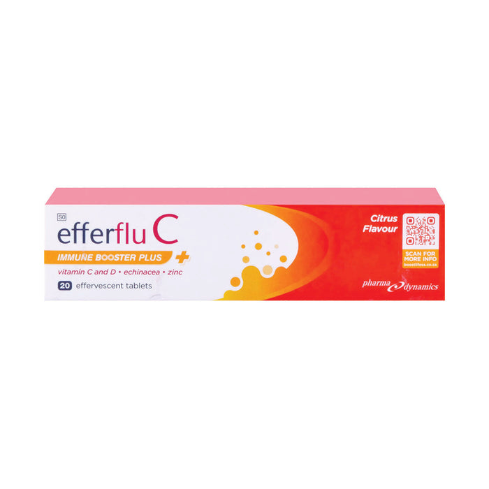 Efferflu C Immune Booster Plus 20 Effervescent Tablets - Med365