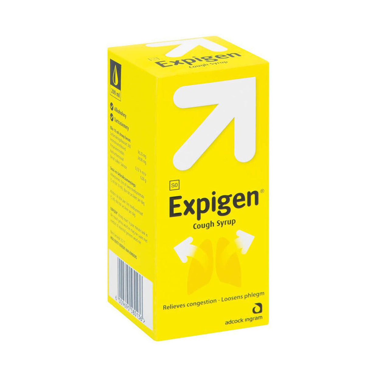 Expigen Cough Syrup 200ml - Med365