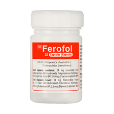 Ferofol Iron Supplement 30 Capsules - Med365