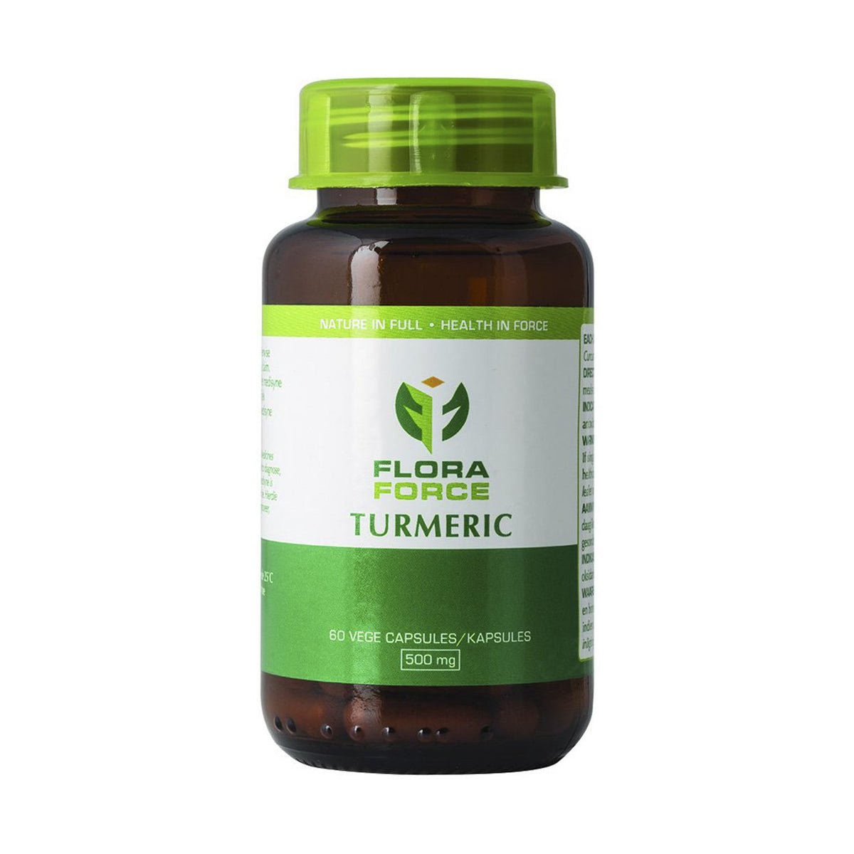 Flora Force Turmeric 60 Vege Capsules - Med365