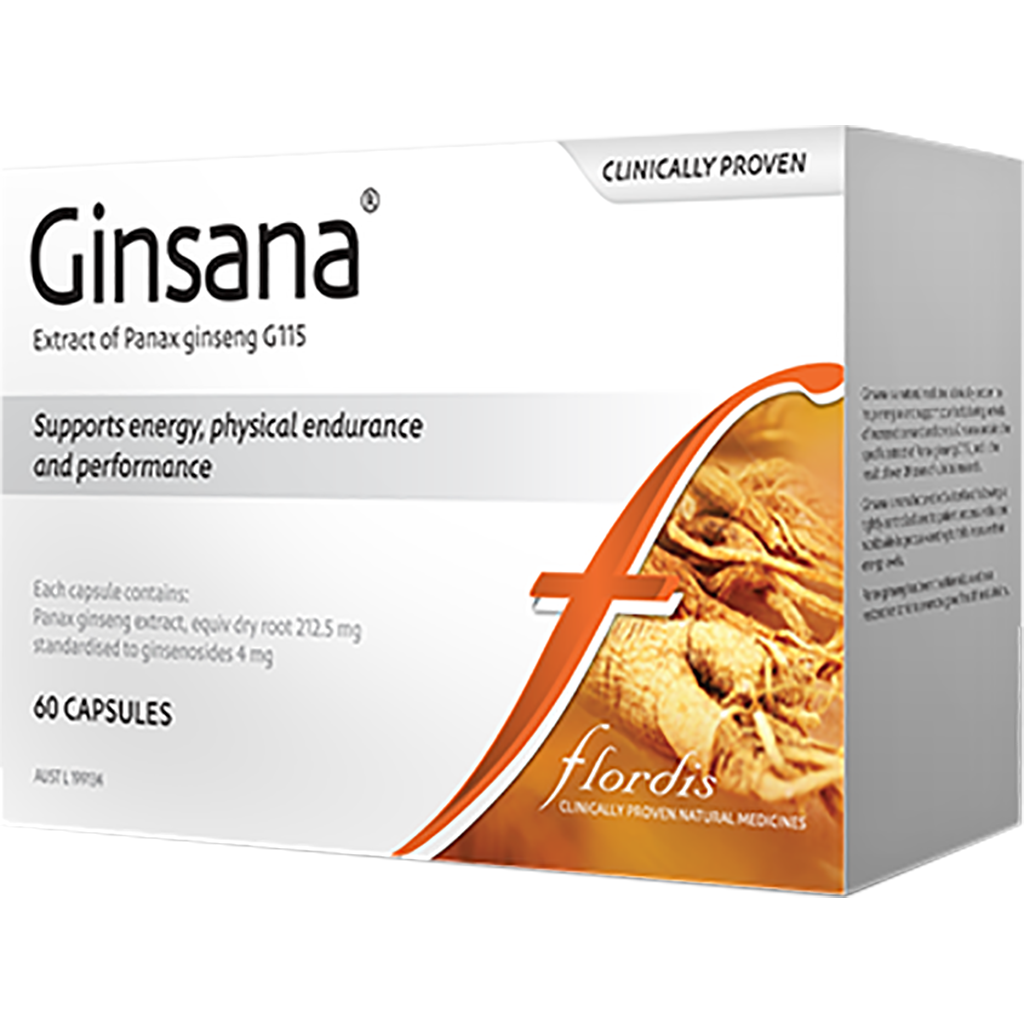 Flordis Ginsana 60 Capsules - Med365