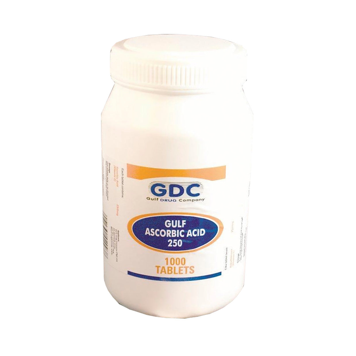 GDC Gulf Ascorbic Acid 250mg 1000 Tablets - Med365
