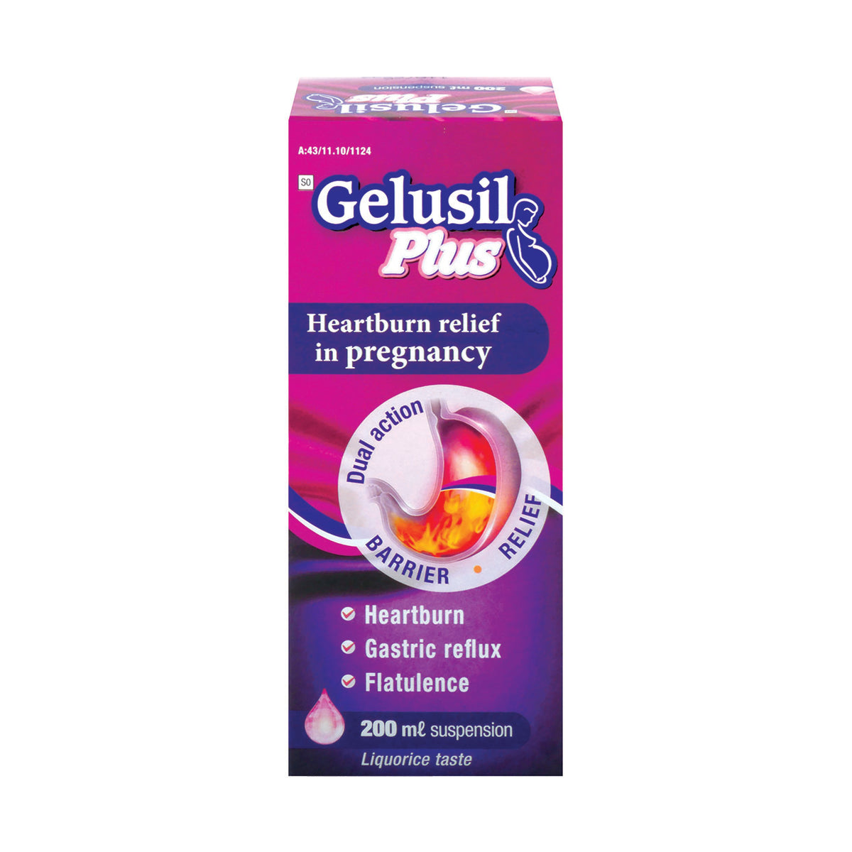 Gelusil Plus Suspension 200ml - Med365