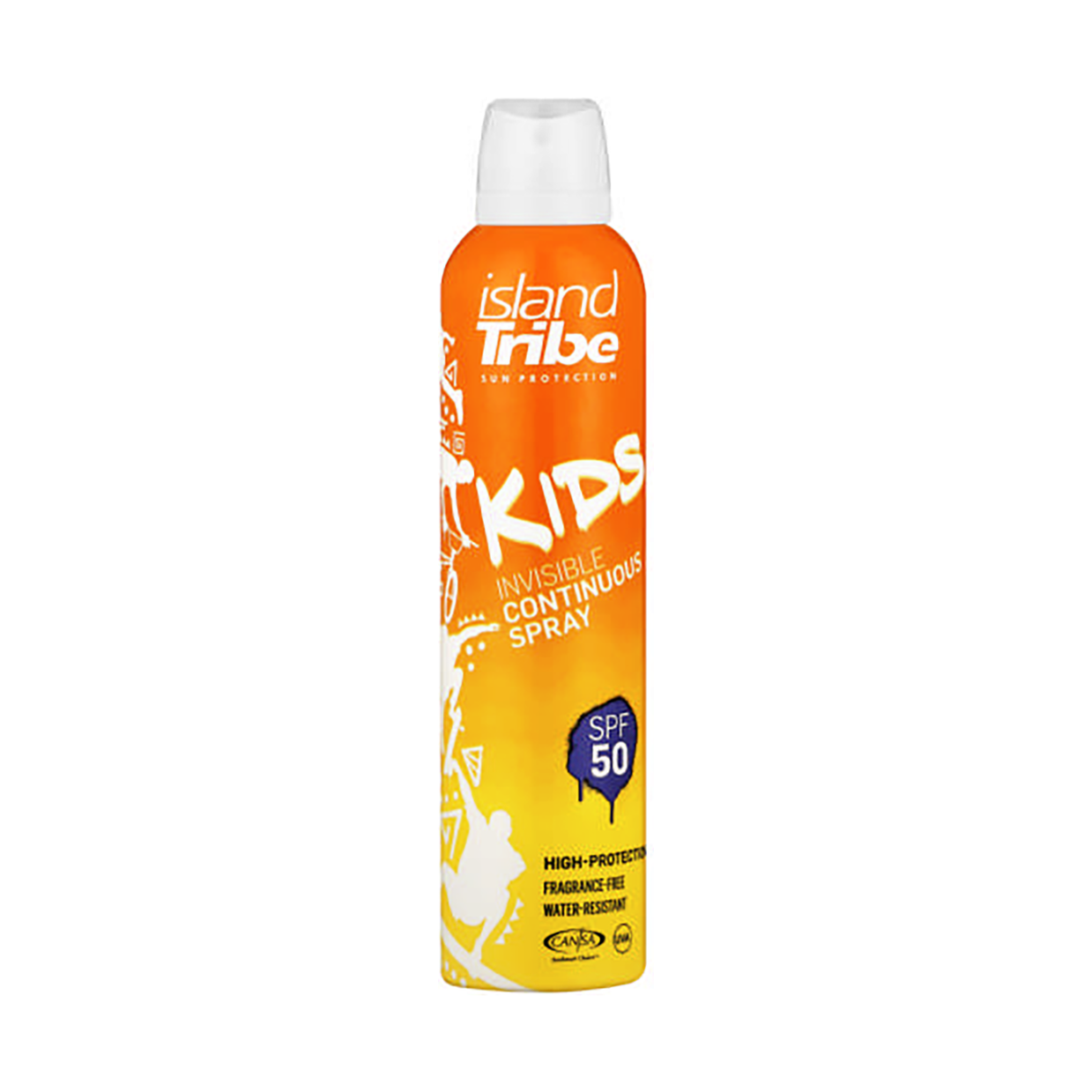 Island Tribe Kids SPF50 Invisible Continuous Spray 320ml - Med365