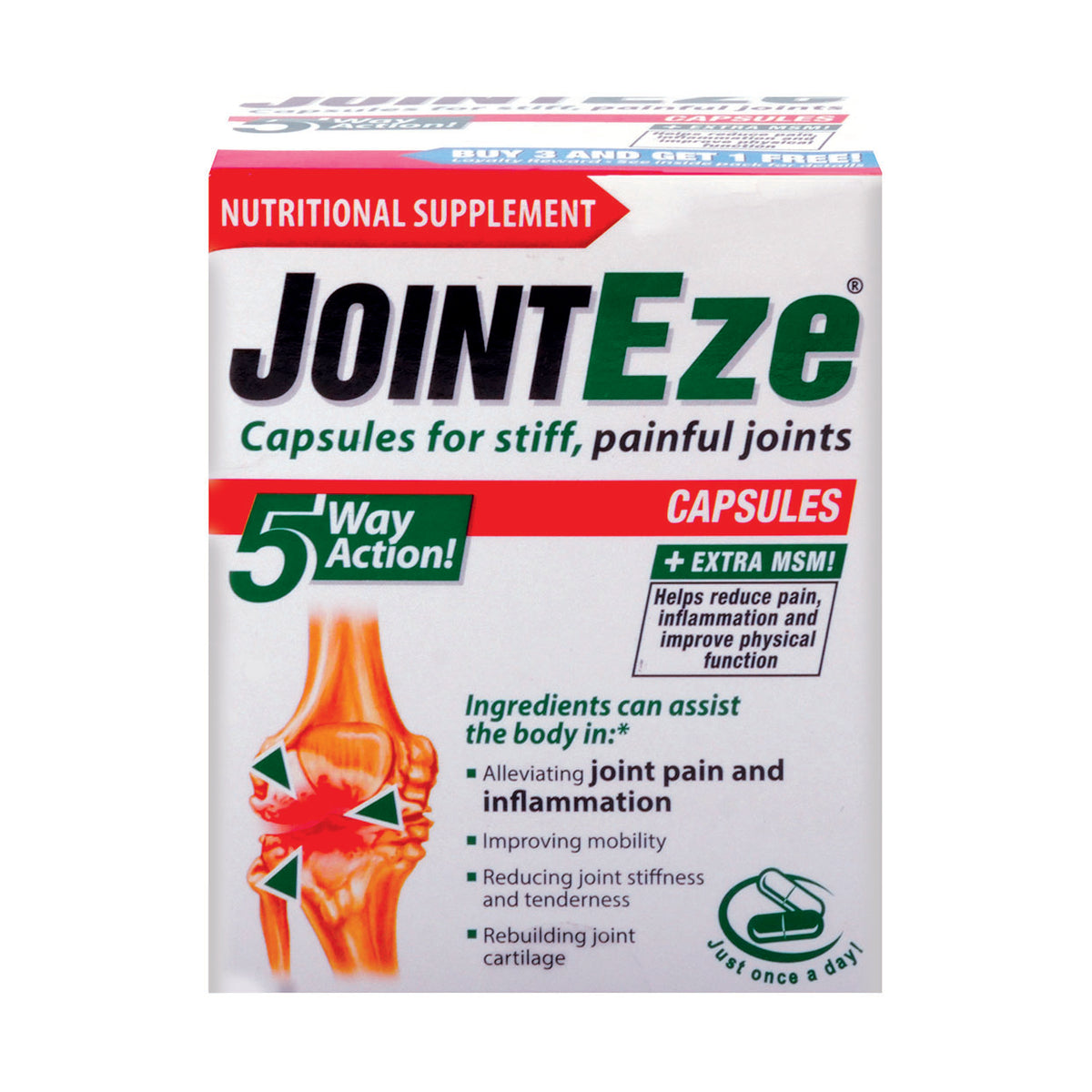 JointEze Once a day 60 Capsules - Med365