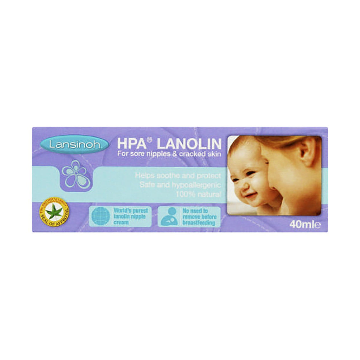 Lansinoh Lanolin Nipple Cream 40ml - Med365