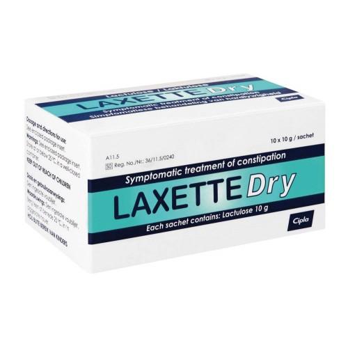 Laxette Laxative Dry 10 Sachets - Med365