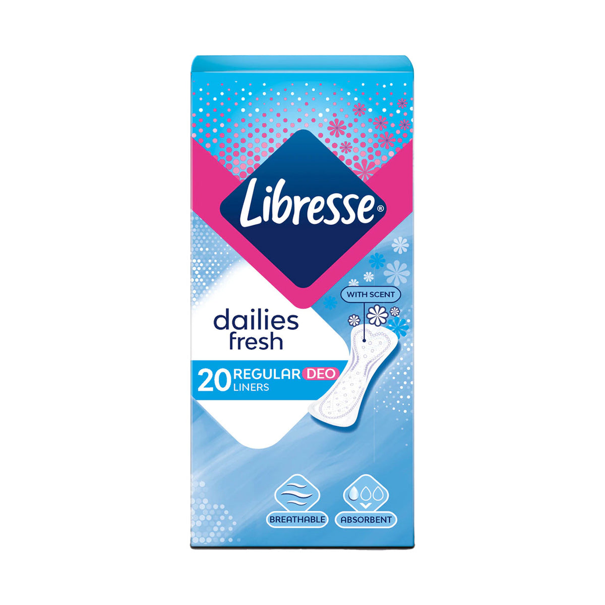 Libresse Pantyliners Normal Scented 20 Liners - Med365