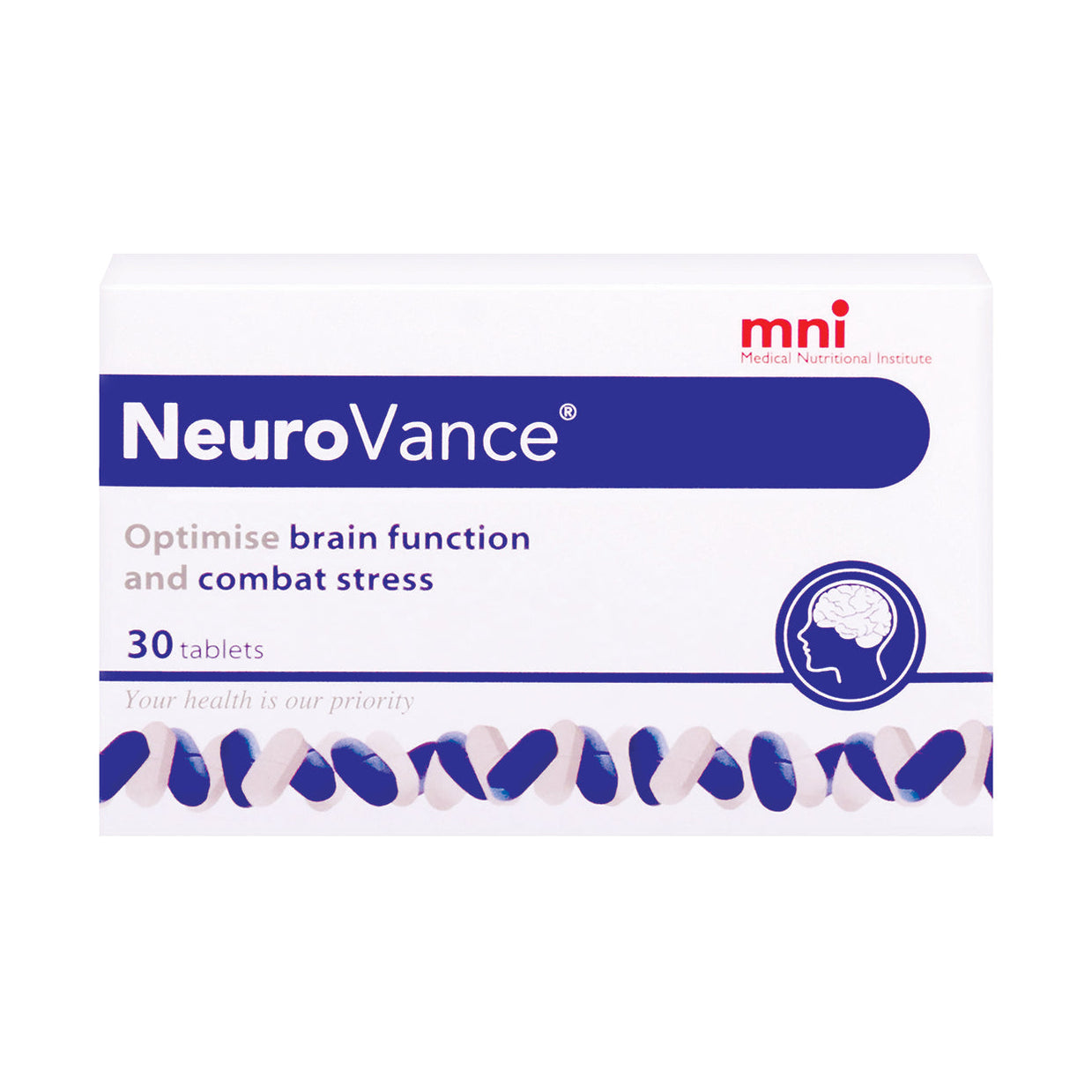 MNI NeuroVance Brain Supplement 30 Capsules - Med365