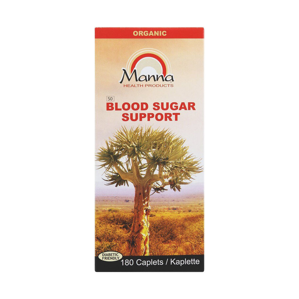 Manna Blood Sugar Support 180 Tablet - Med365