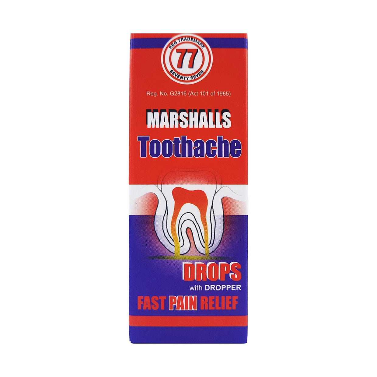 Marshalls Toothache Drops 10ml - Med365