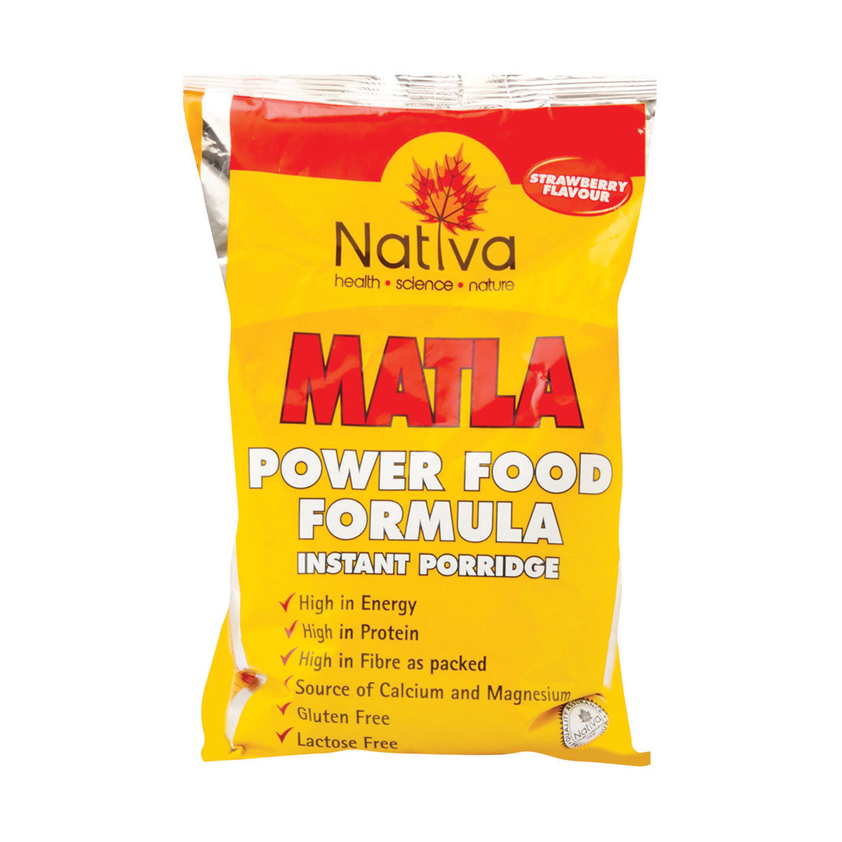Matla Power Food Formula Strawberry 500g - Med365