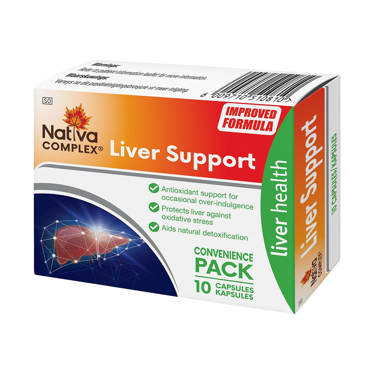 Nativa Complex Liver 10 Capsules - Med365