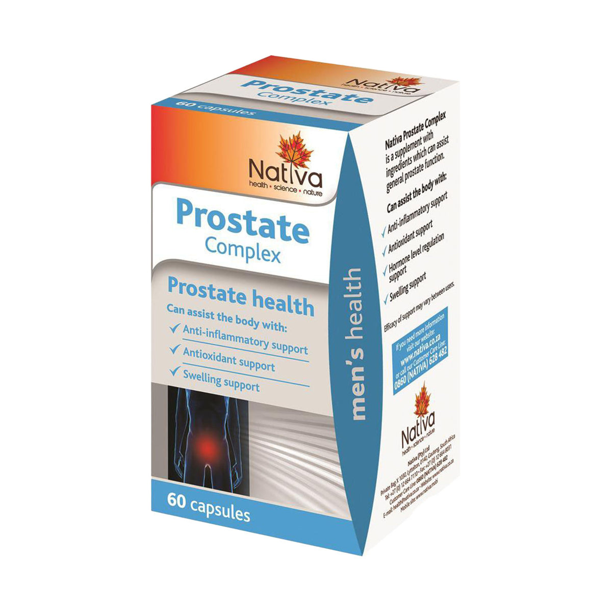 Nativa Prostate Complex 60 Capsules - Med365