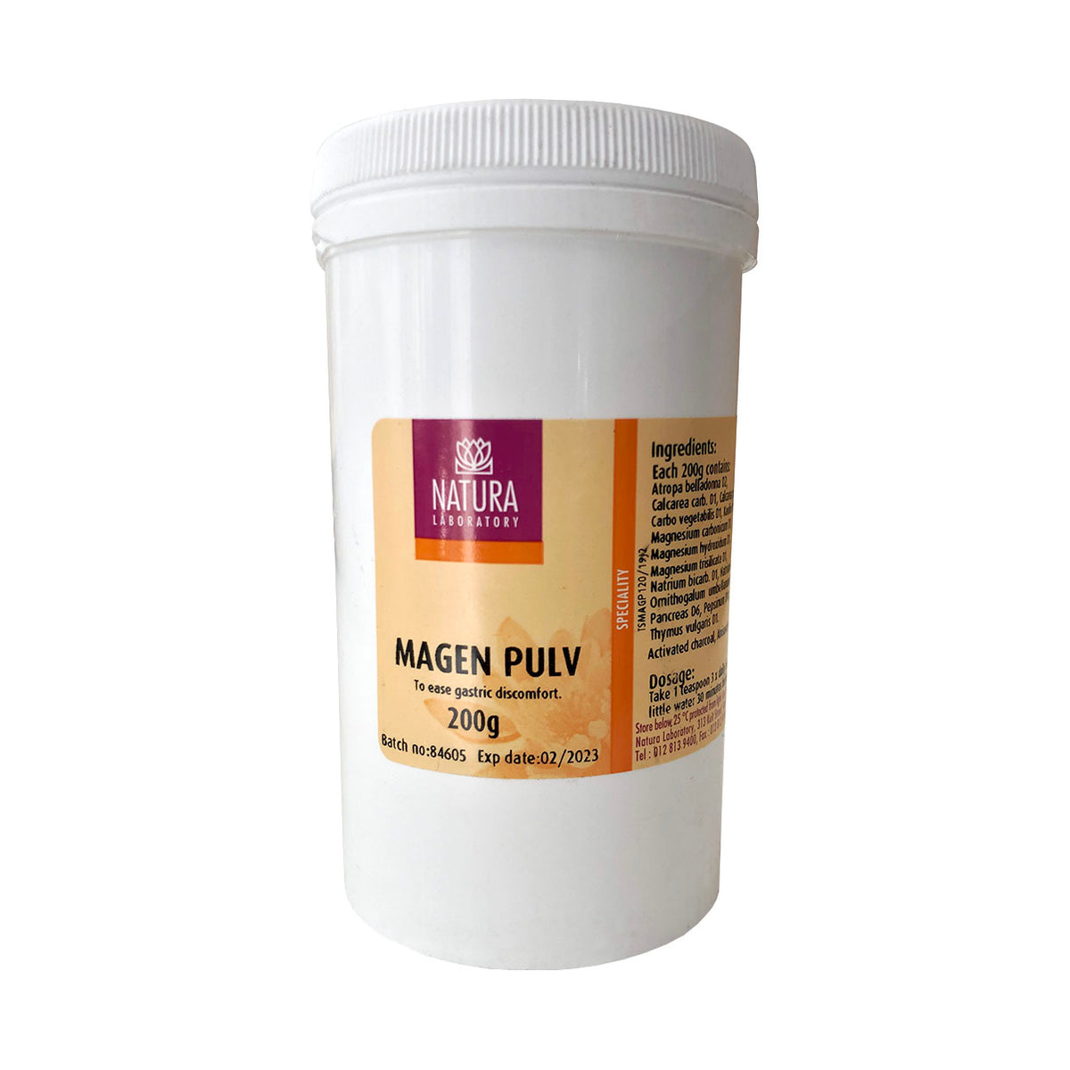 Natura Magen PULV Powder 200g - Med365