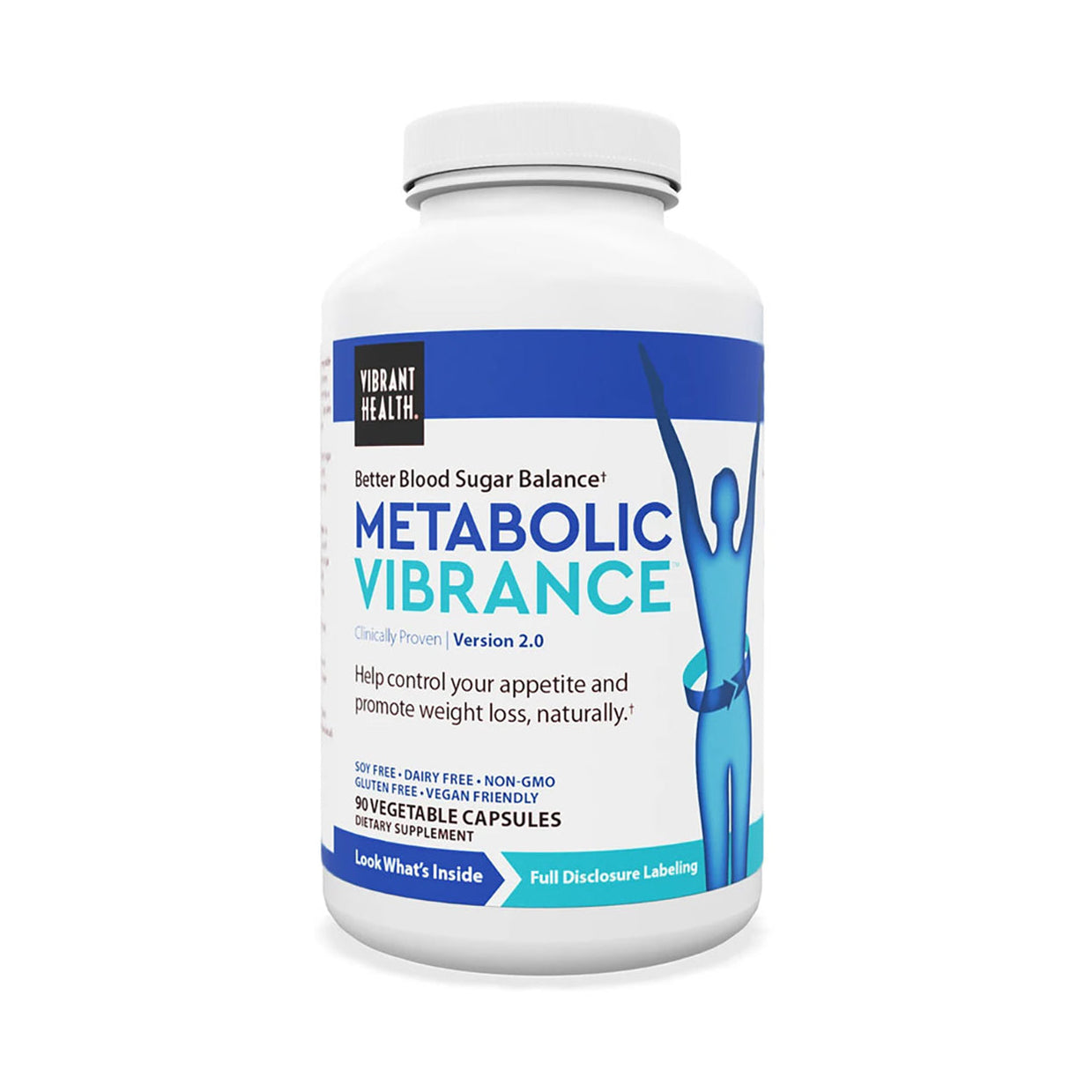 Natural Vibrance Metabolic Vibrance 90 Capsules - Med365