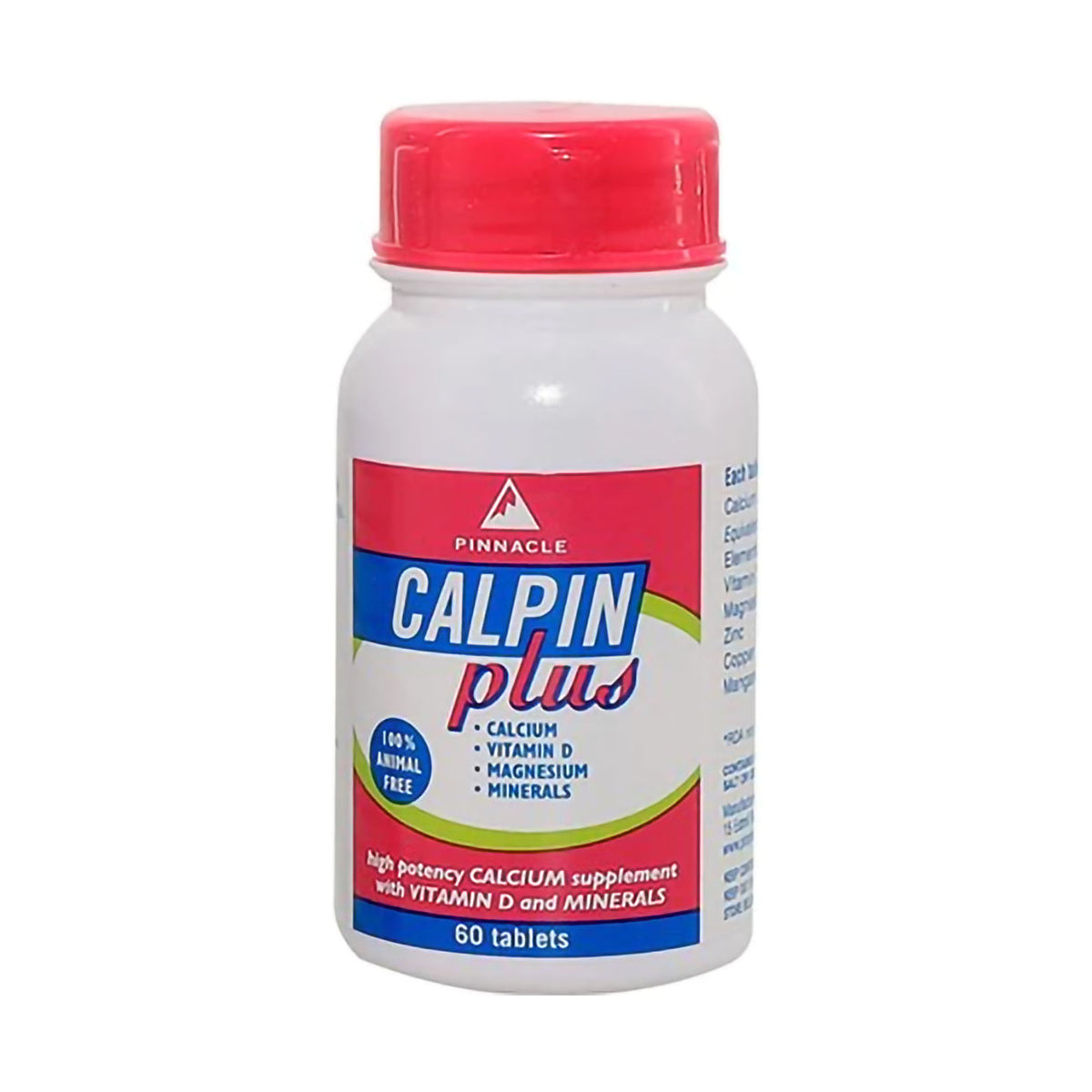 Pinnacle Calpin Plus 60 Tablets - Med365