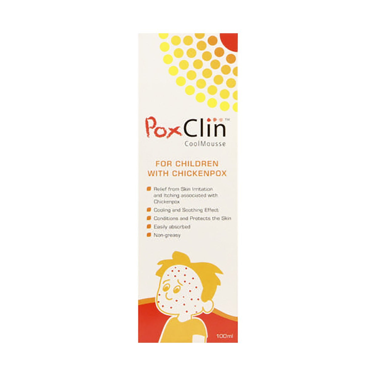 Poxclin Coolmousse Solution 100ml - Med365