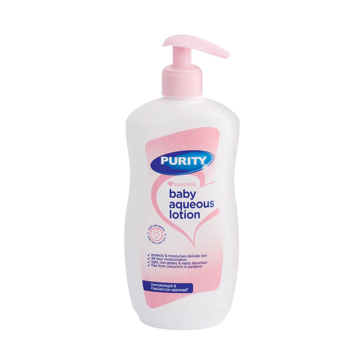 Purity & Elizabeth Anne's Essentials Baby Aqueous Cream 500ml - Med365