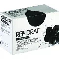 Rehidrat Electrolyte Mixture Blackcurrant 20 Sachets - Med365