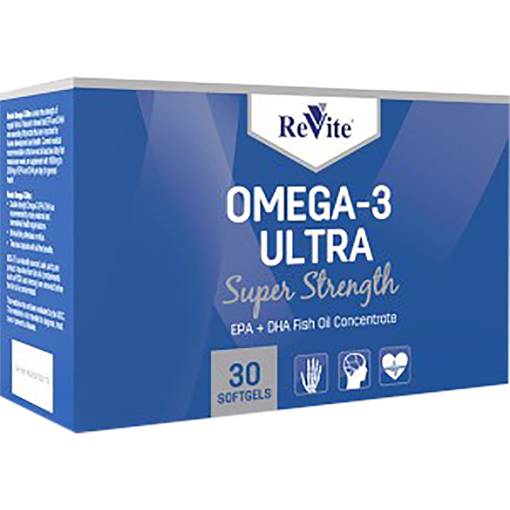 Revite Omega 3 Ultra 1000 30 Capsules - Med365
