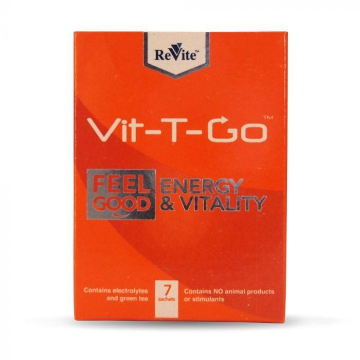 Revite Vit-T-Go Sachets 7 Sachets - Med365