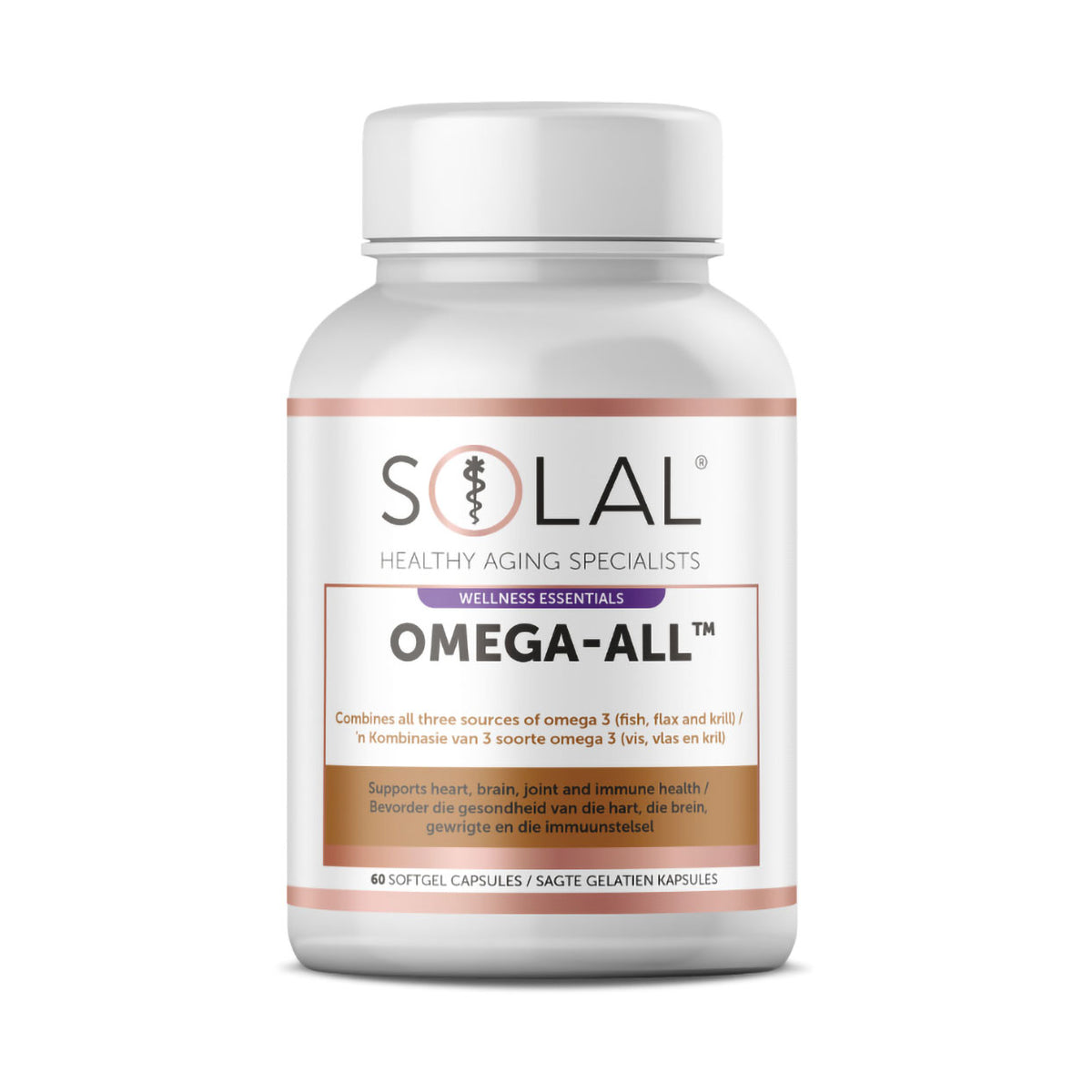 Solal Omega-All 60 Capsules - Med365