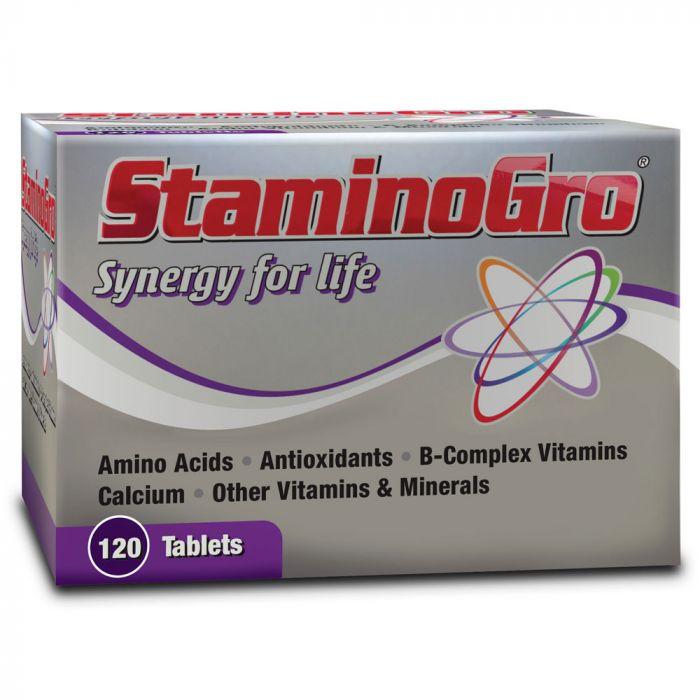 StaminoGro Multivitamin 120 Tablets - Med365