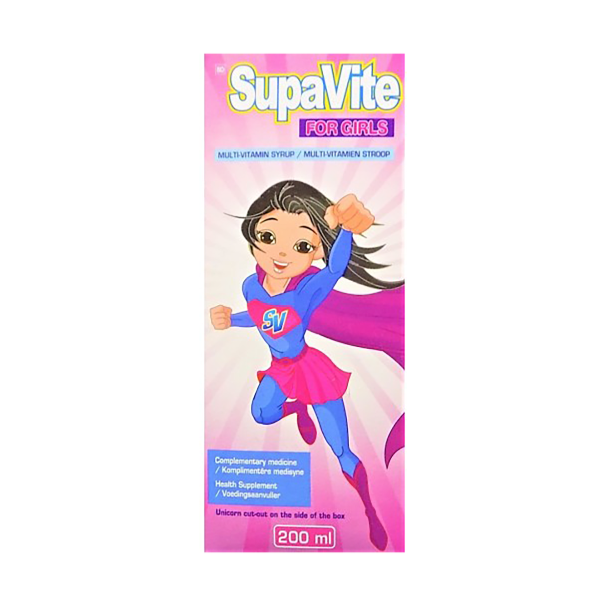 Supavite For Girl Syrup 200ml - Med365
