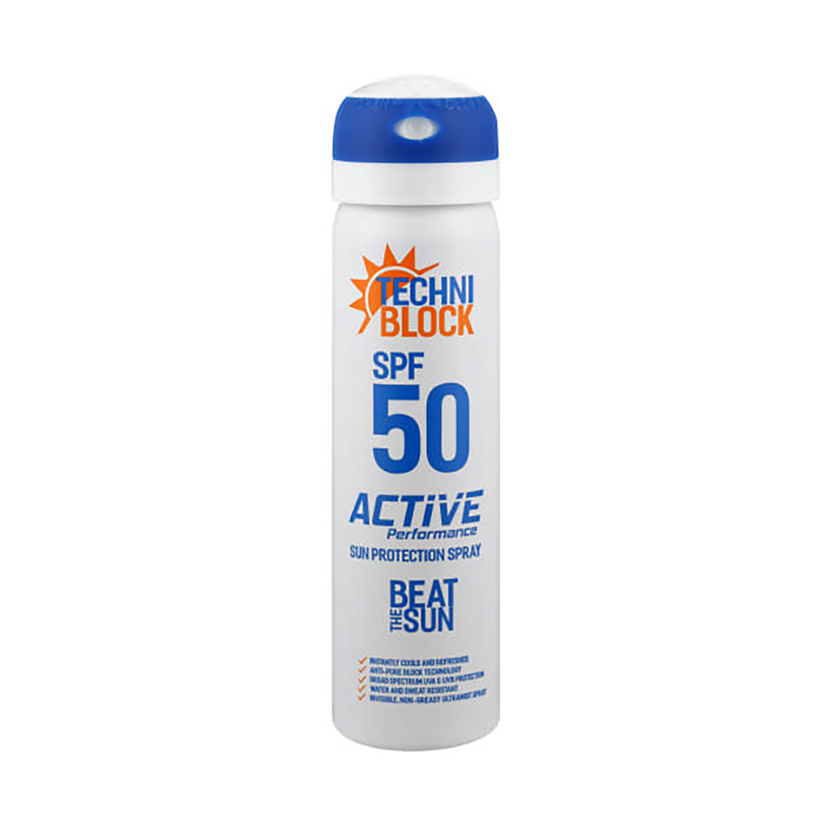 Techniblock SPF50 Spray 75ml - Med365