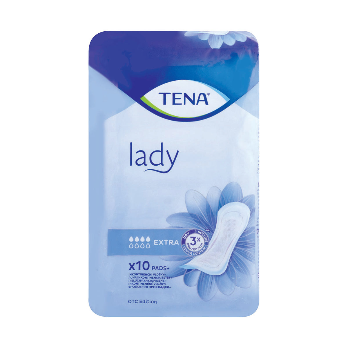 Tena Lady Extra 10 Pads - Med365