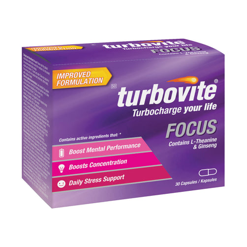 Turbovite Focus 30 Capsules - Med365