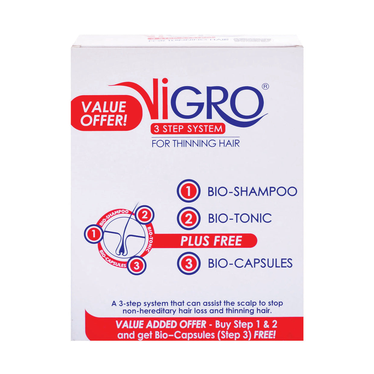 Vigro 3 Step Starter Pack - Med365