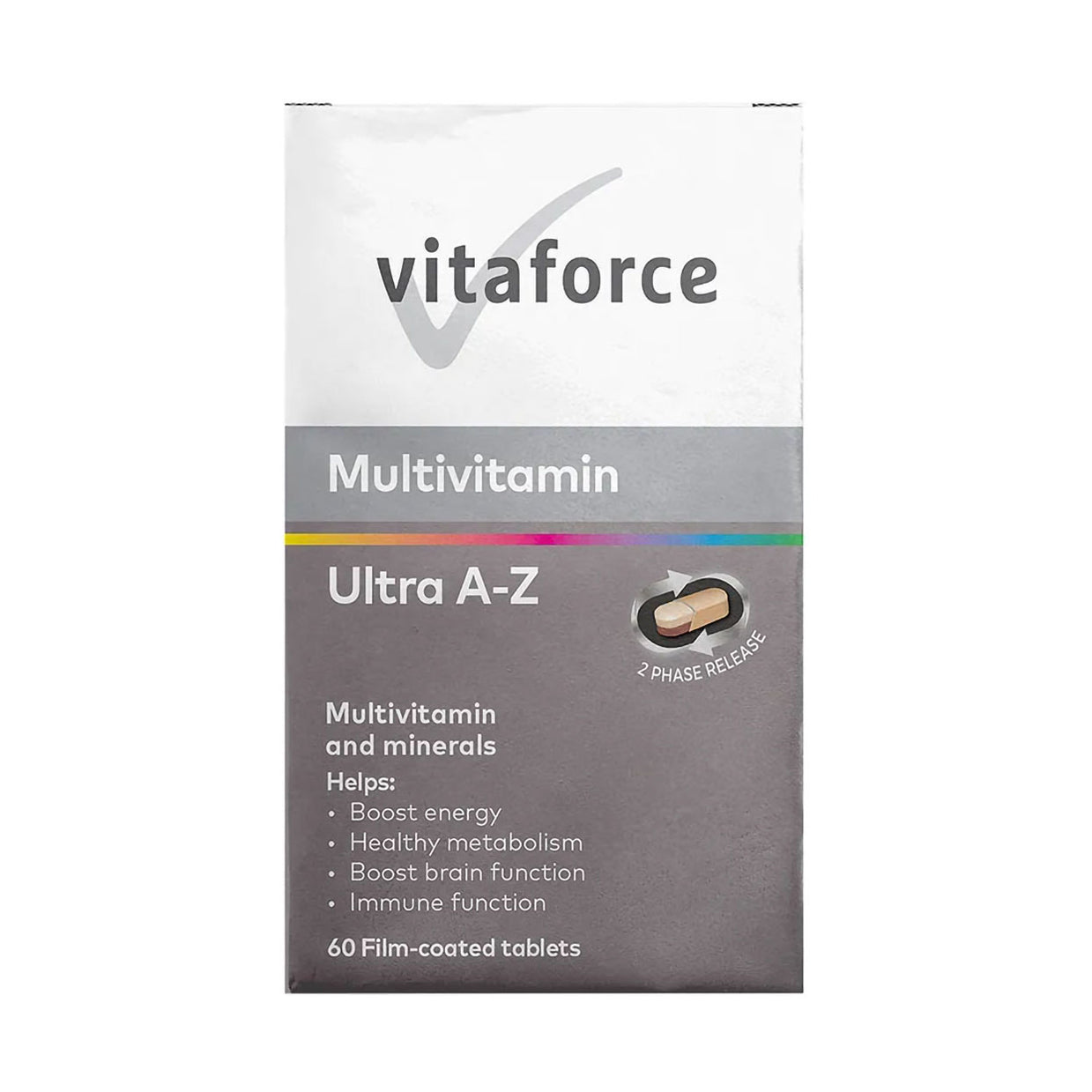 Vitaforce Ultra Vitamin A-Z 60 Tablets - Med365
