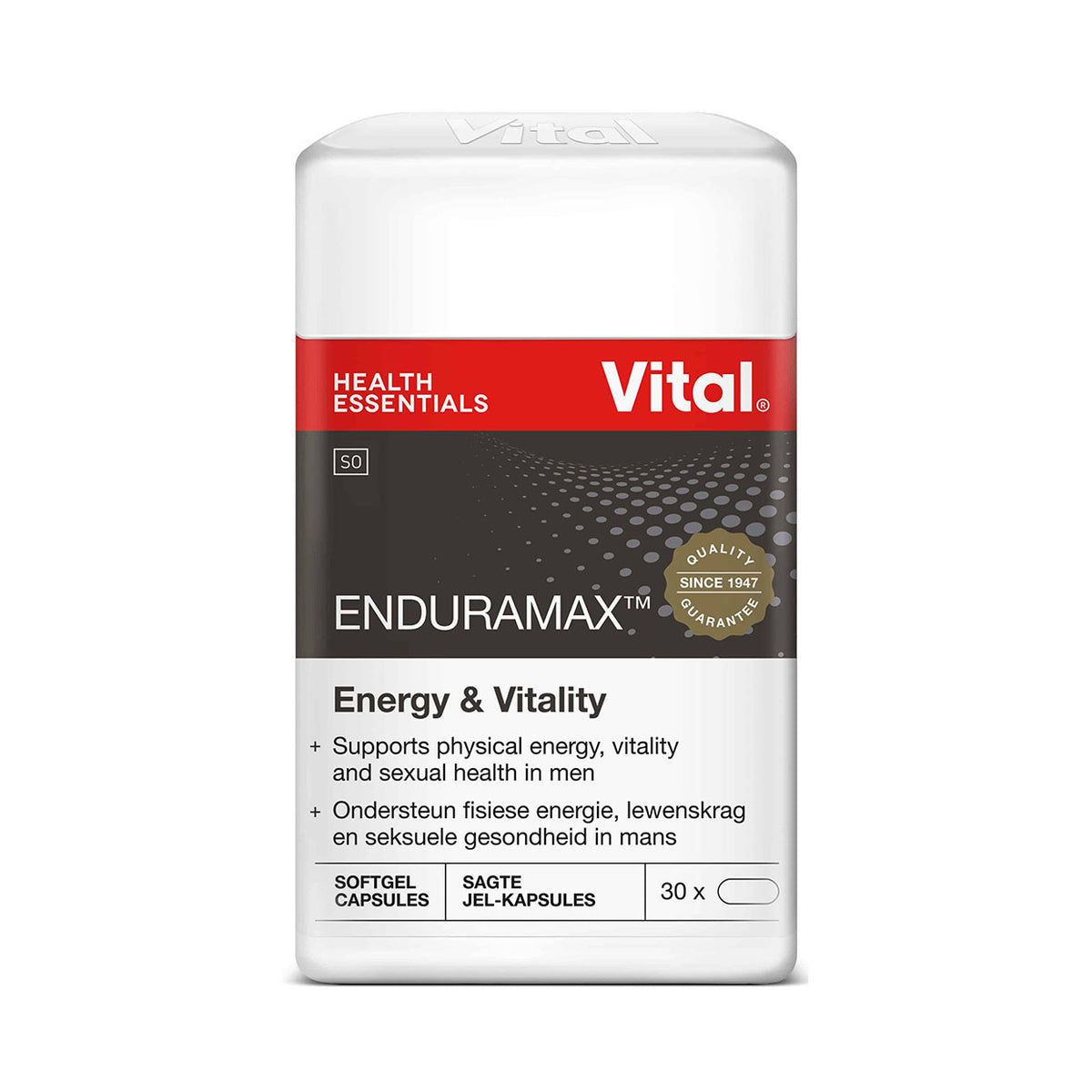 Vital Enduramax 30 Capsules - Med365