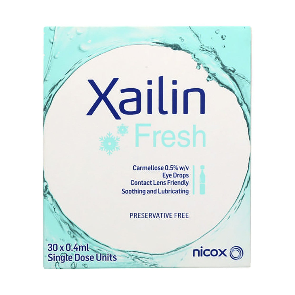 Xailin Fresh Eye Drops 0.4ml x 30 Doses - Med365