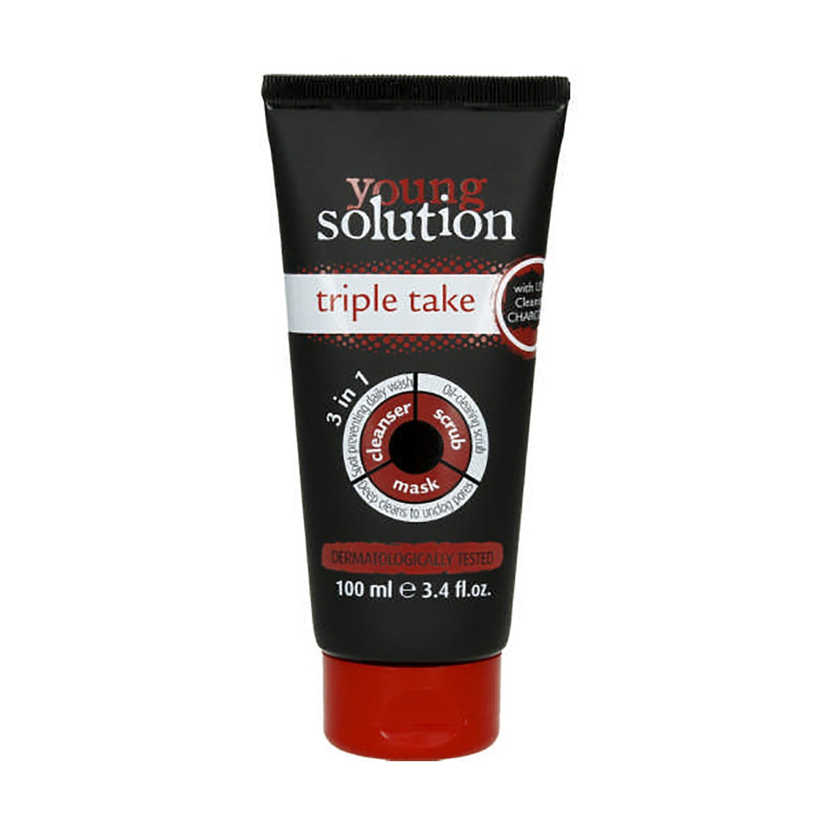 Young Solution Triple Take 3-In-1 Cleanser, Scrub, Mask 100ml - Med365
